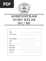 Administrasi Guru Kelas SD | PDF