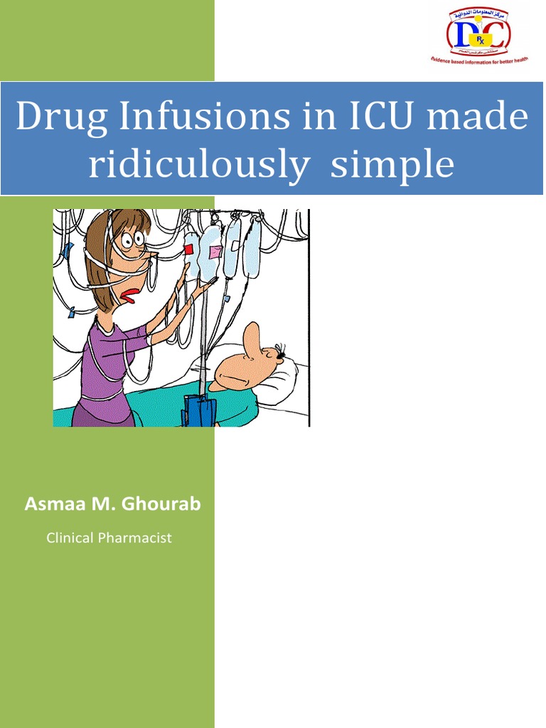 Drug Infusions in ICU Made Simple 2016 | PDF | Intravenous Therapy ...