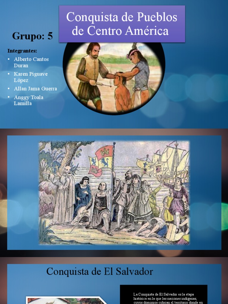 Conquista de El Salvador | PDF | El Salvador | America latina