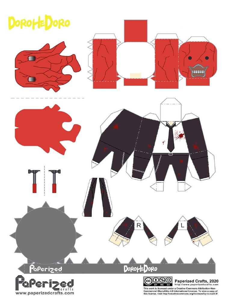 Dorohedoro - Shin Papercraft | PDF