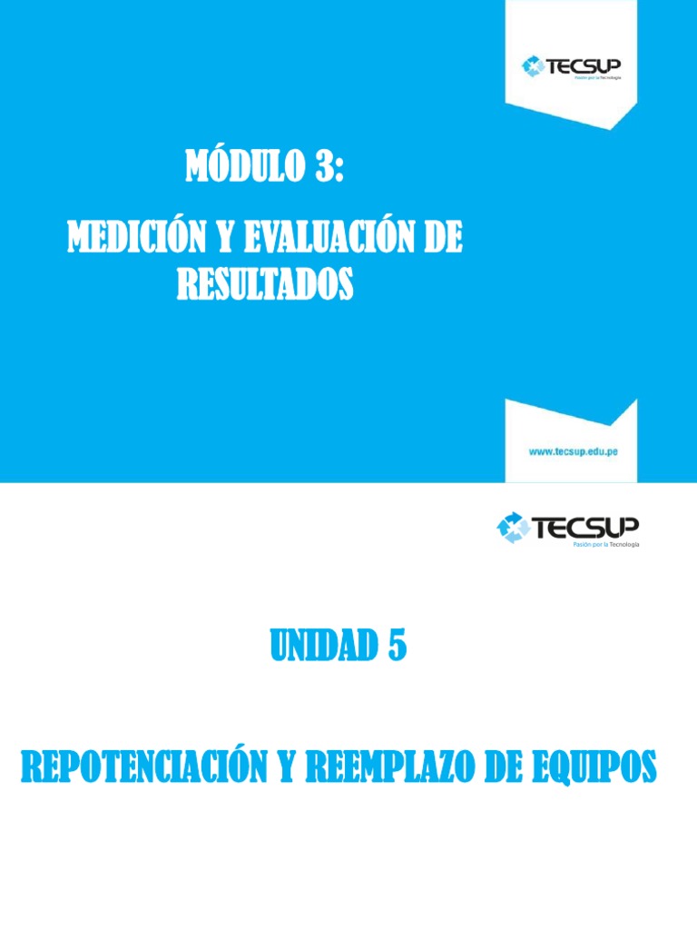 5 Repotenciación y Reemplazo de Equipos | Descargar gratis PDF ...
