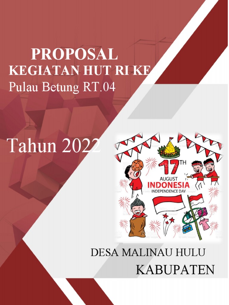 Proposal Kegiatan Hut Ri Ke | PDF