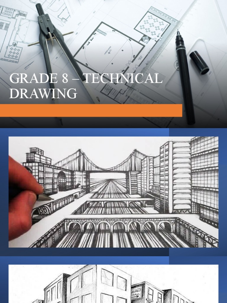Grade 8 Perspective Drawing Guide | PDF | Teaching Methods & Materials | Technology & Engineering