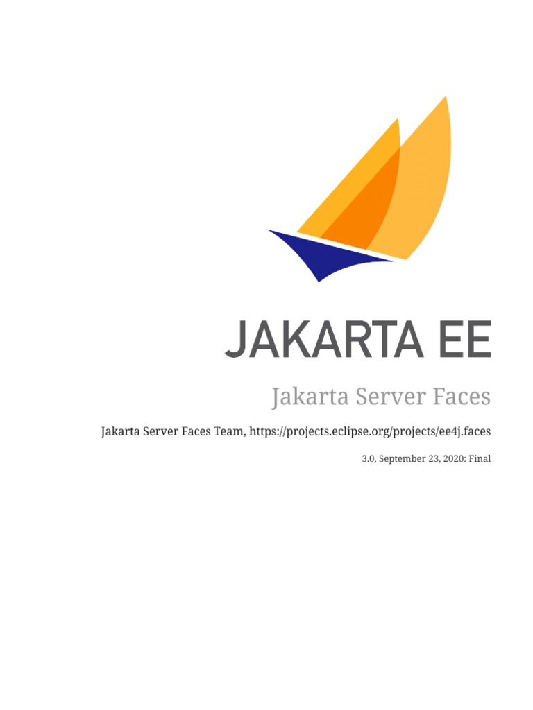 Jakarta Ee Server Faces 3 0 Pdf Computer Engineering Software