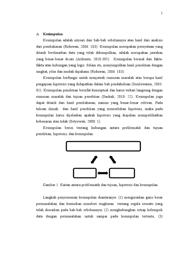 Simpulan Data Penelitian | PDF