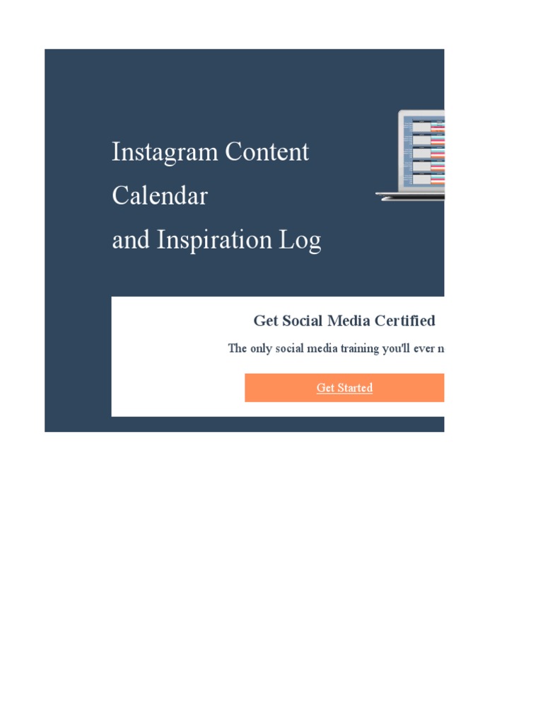 Instagram Planner for Creators | PDF | Communication | Mass Media