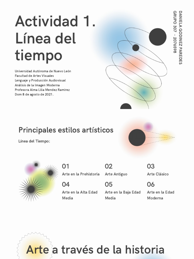 Línea de Tiempo del Arte Histórico | PDF | Renacimiento | Estética