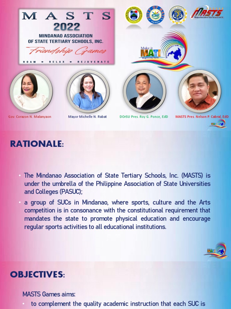 Masts Games 2022 | PDF