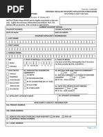Visa Application Form - Namibian Home Affairs Form | PDF | Travel Visa ...