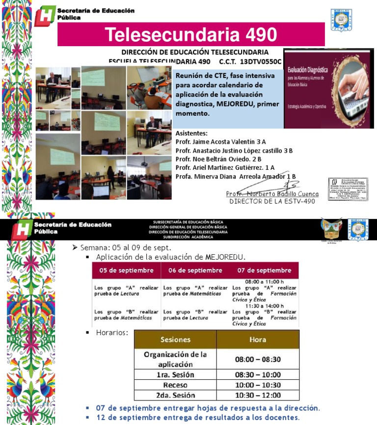 MEJOREDU Segundo Momento. | PDF