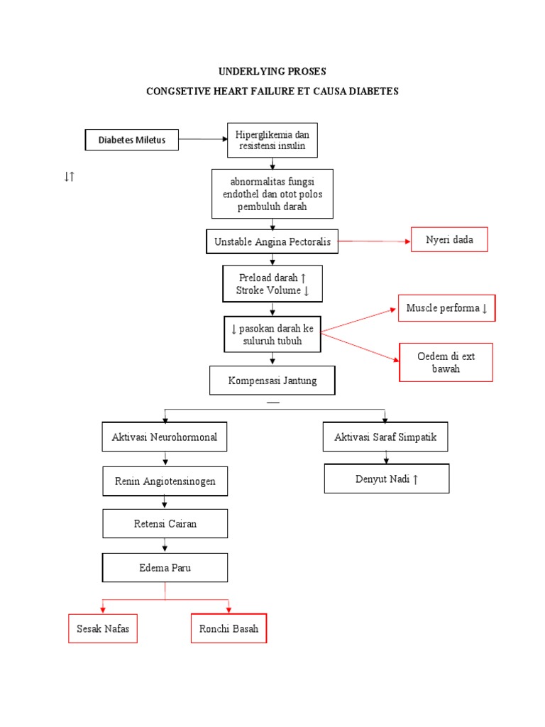 Underlying Proses CFH Diabetes | PDF