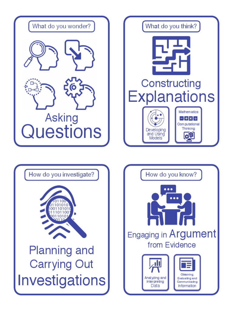 NGSS Inquiry Cards | PDF | System | Information