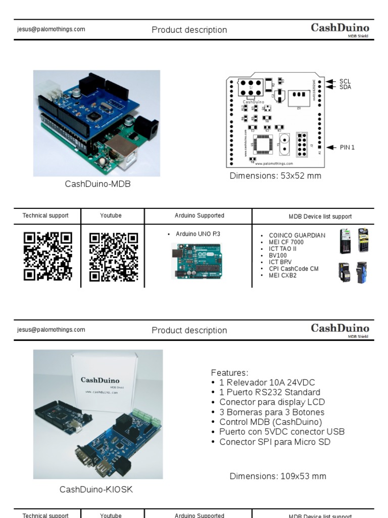 Cashduino Architectures | PDF | Arduino | Computer Architecture