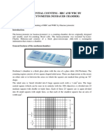 Neubauer Chamber Cell Counting Guide | PDF | Laboratories | Optics