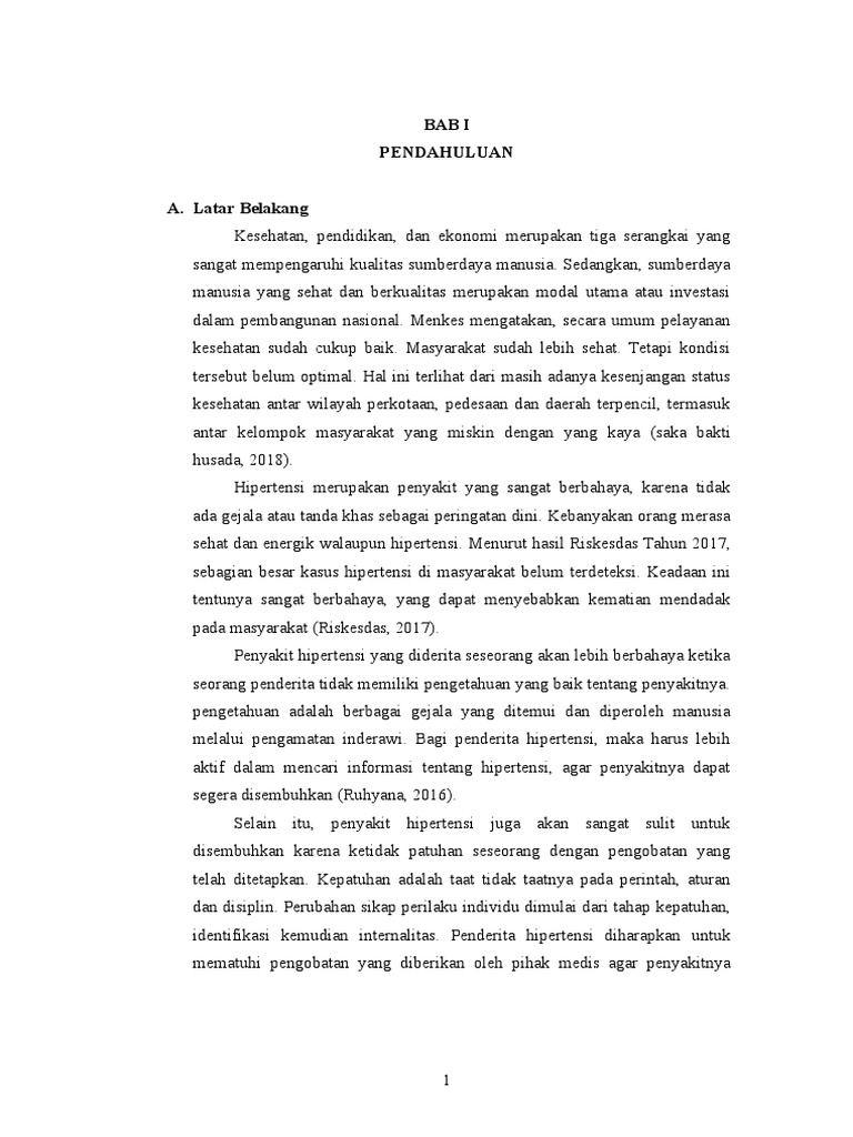 BAB 1 Skripsi | PDF