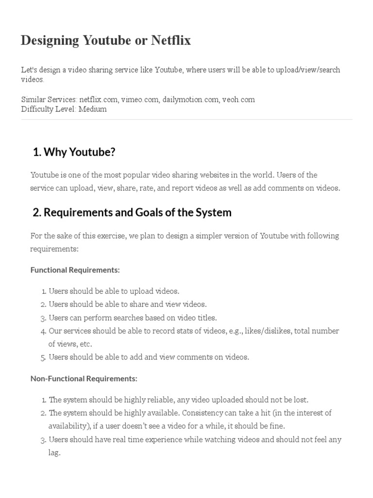 018 - System Design - Netflix - EXTERNAL | PDF | Cache (Computing ...