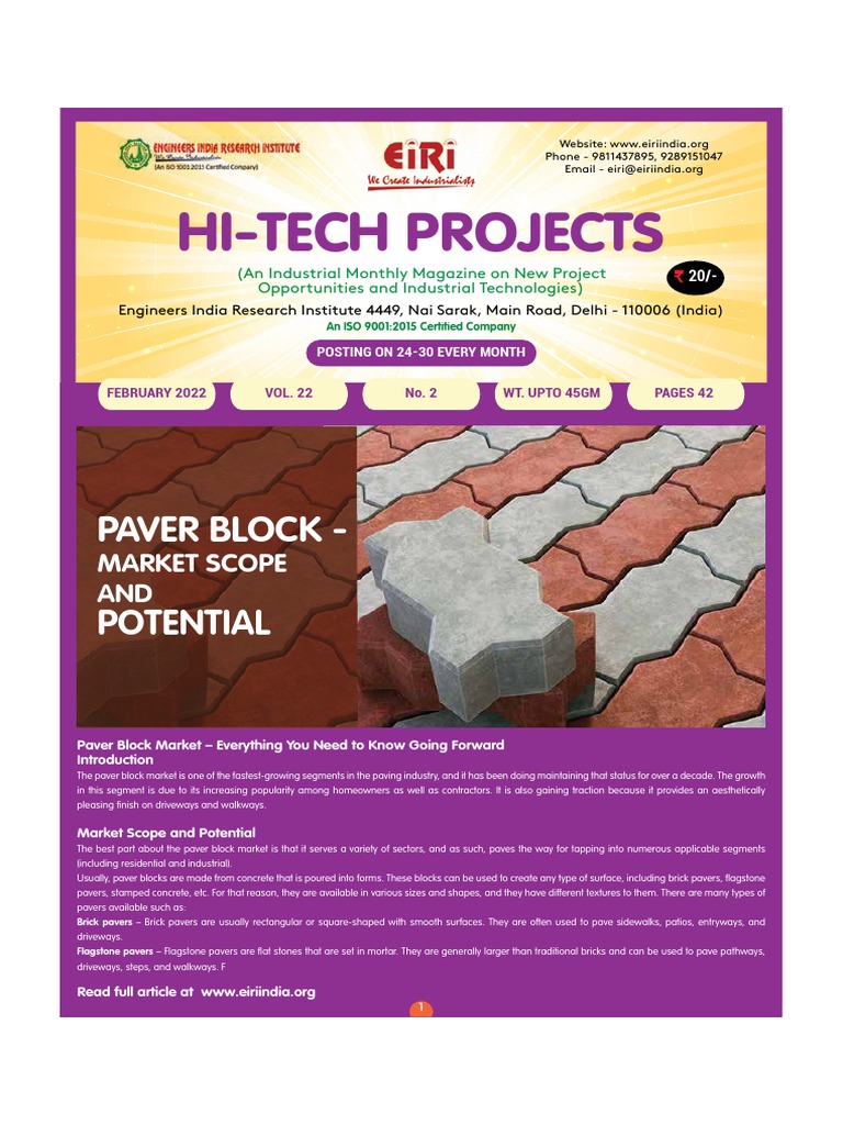 Hi-Tech Magazine Feb 2022 - How To Start Manufacturing Industry ...