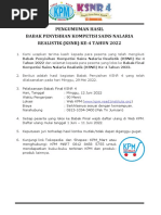 Soal KSNR2 - SD | PDF