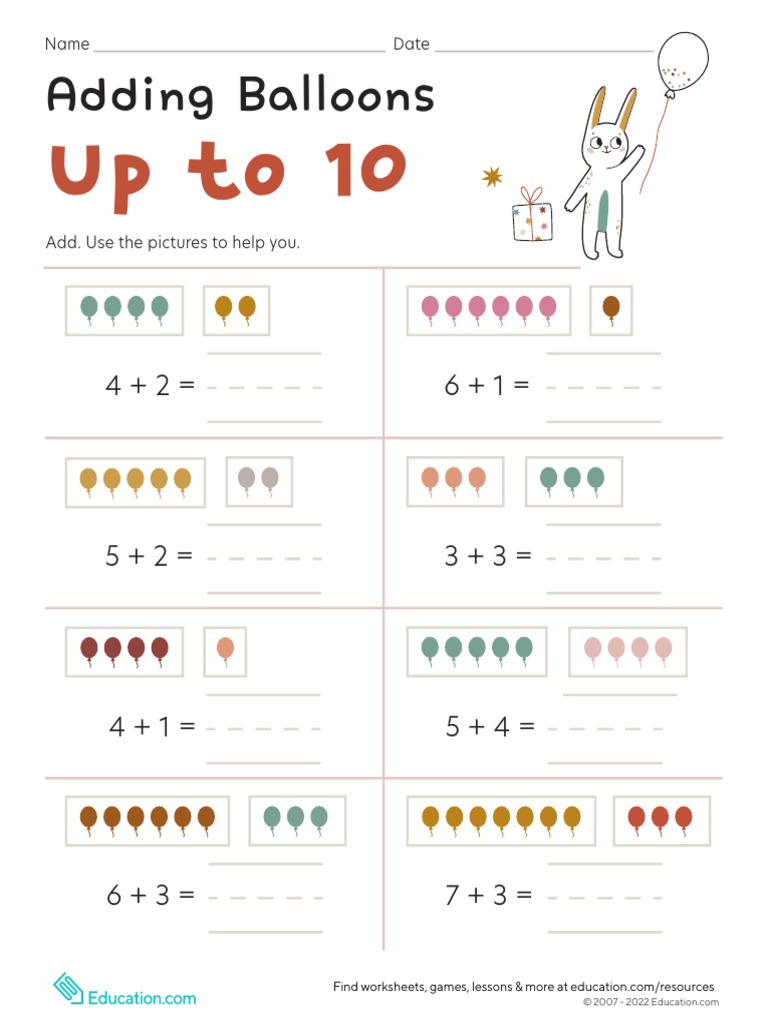 adding-up-to-10 | PDF