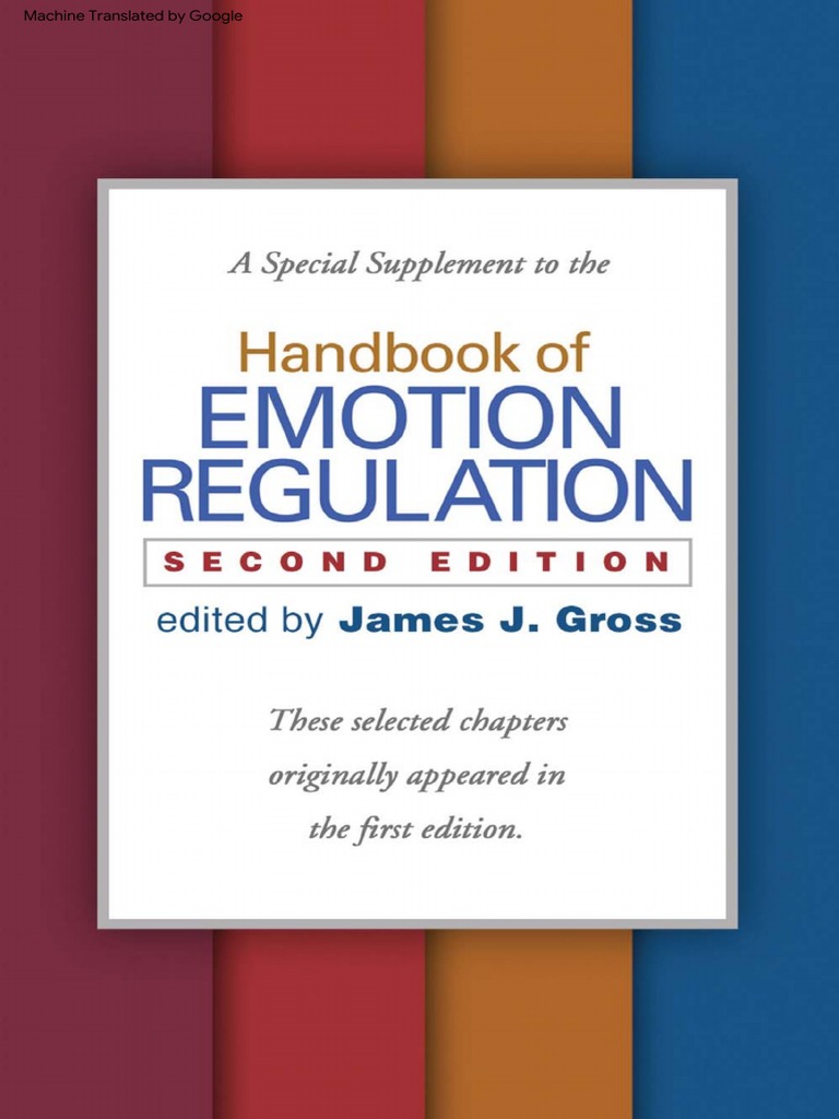 A Special Supplement to the Handbook of Emotion Regulation, Second ...