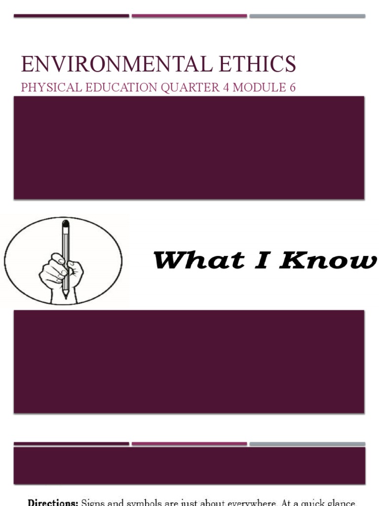 Outdoor Ethics for Students | PDF