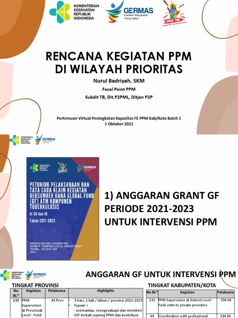 Rencana Intervensi PPM Di Wilayah Prioritas - 20210930 | PDF