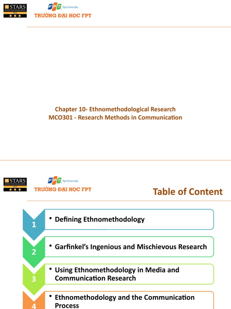 Ethnomethodology in Communication Research | PDF | Philosophical ...