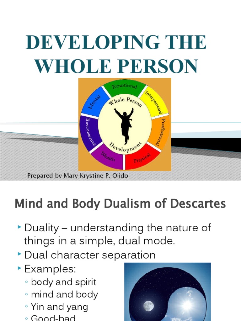 Holistic Development of the Whole Person | PDF | Emotions | Mind