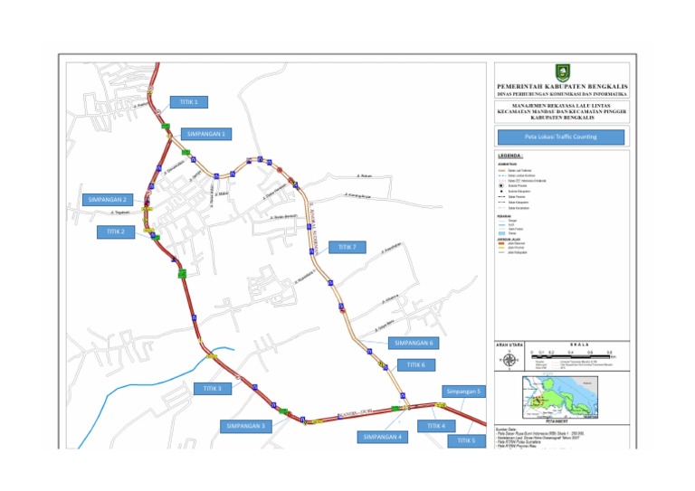 PETA TITIK LOKASI SURVEI | PDF