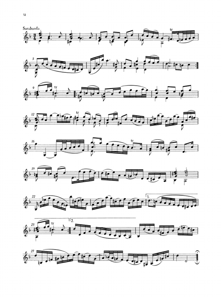 Saraband | PDF