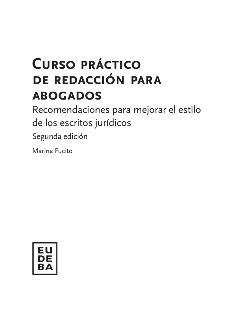 Curso Practico para Abogados Fucito (La Cita) | PDF | Paradigma ...
