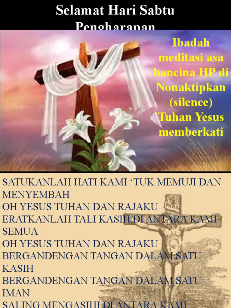 Selamat Pagi Sabtu Kristen | PDF