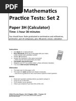 IGCSE Mathematics Formula Sheet | PDF | Circle | Triangle