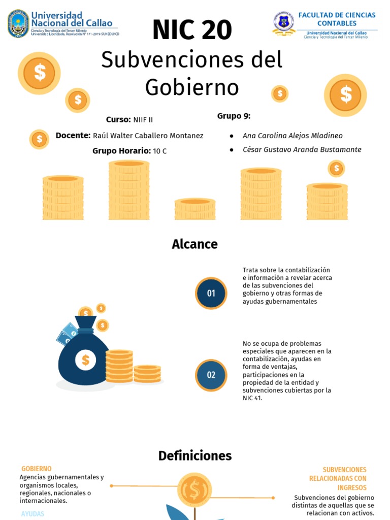Nic 20 | PDF | Otorgar dinero) | normas internacionales de INFORMACION ...