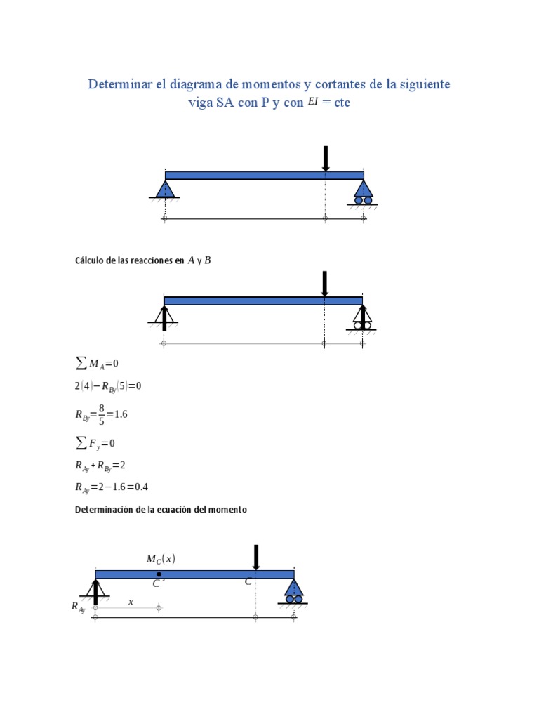 Ejemplo Viga Sa | PDF