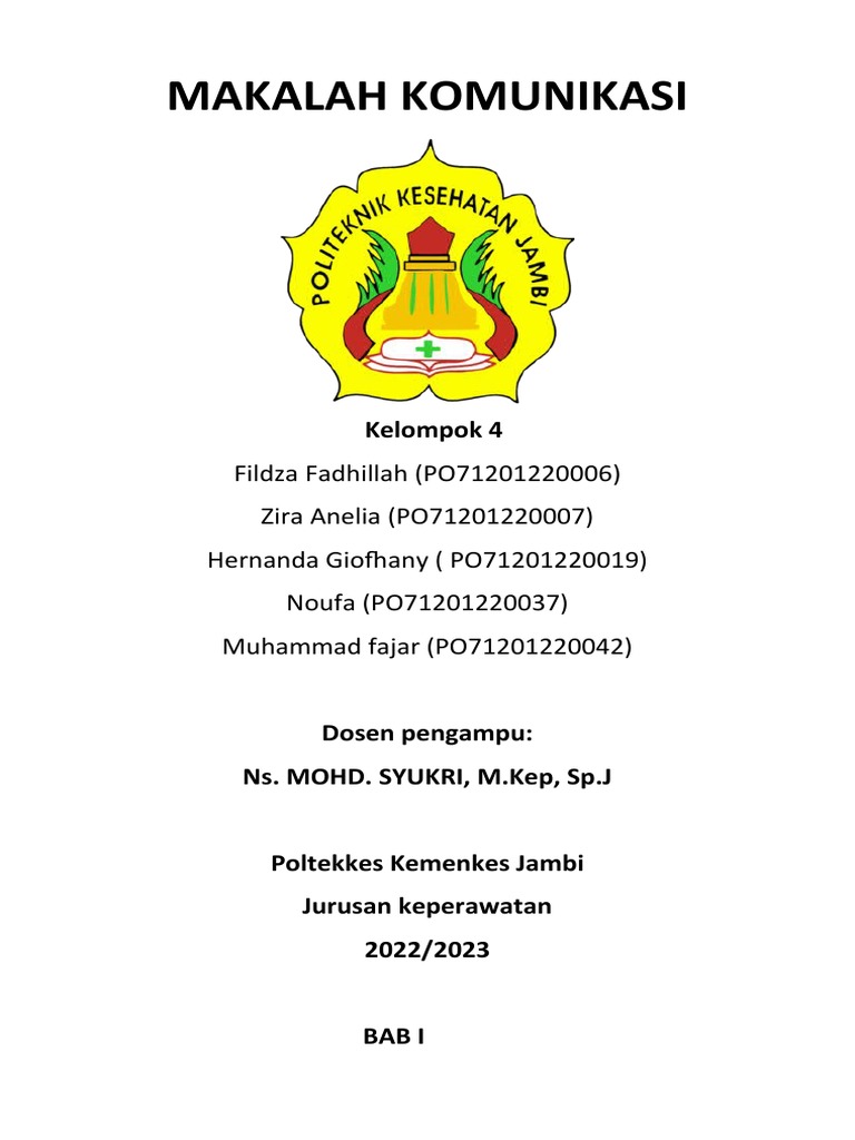 Makalah Komunik Wps Office 1 | PDF