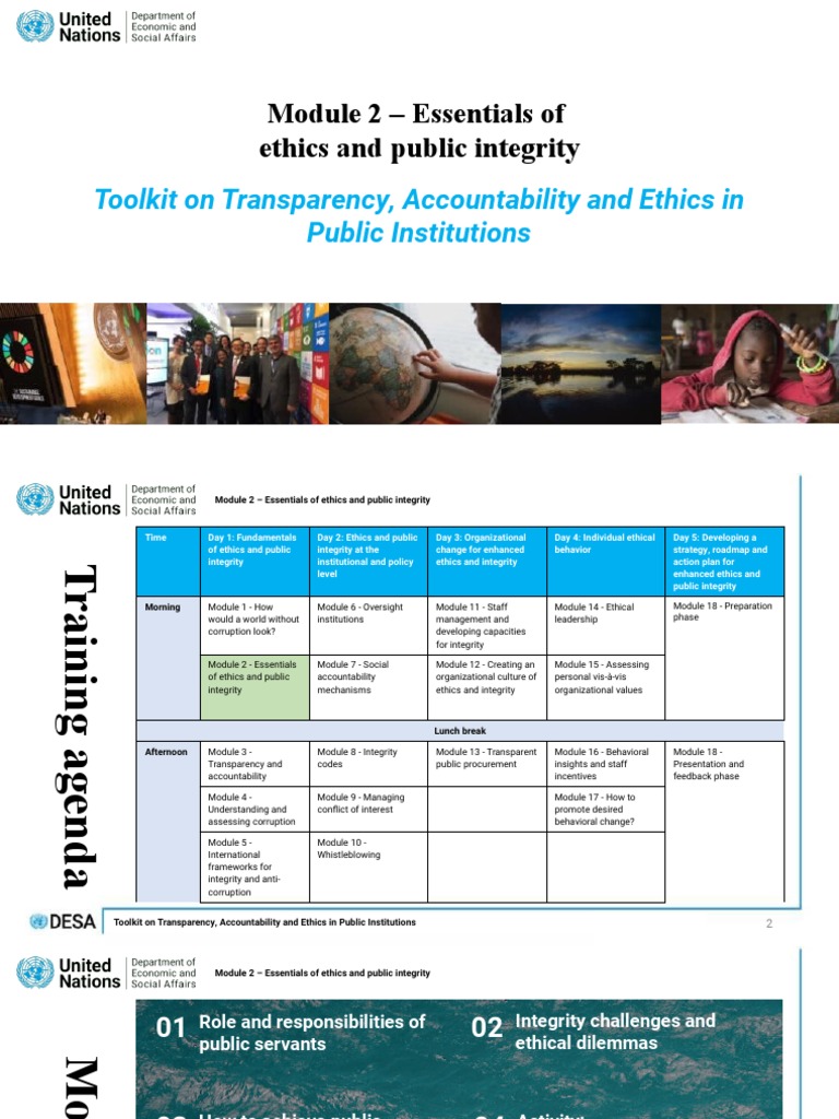 Module 2 Essentials Of Ethics And Public Integrity Pdf Integrity