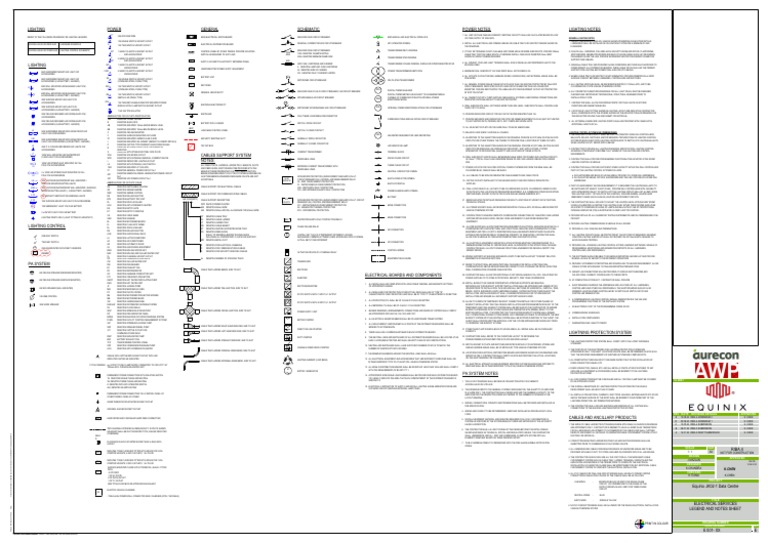 Electrical Legends and Schematic Guide | PDF | Ac Power Plugs And ...
