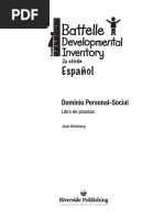 Inventario de Desarrollo Battelle | PDF
