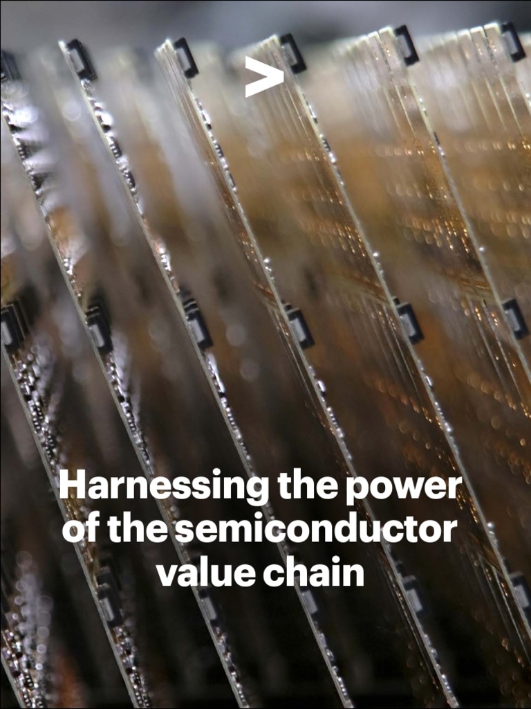 Accenture Semiconductor Value Chain Reportzoom | PDF | Integrated ...