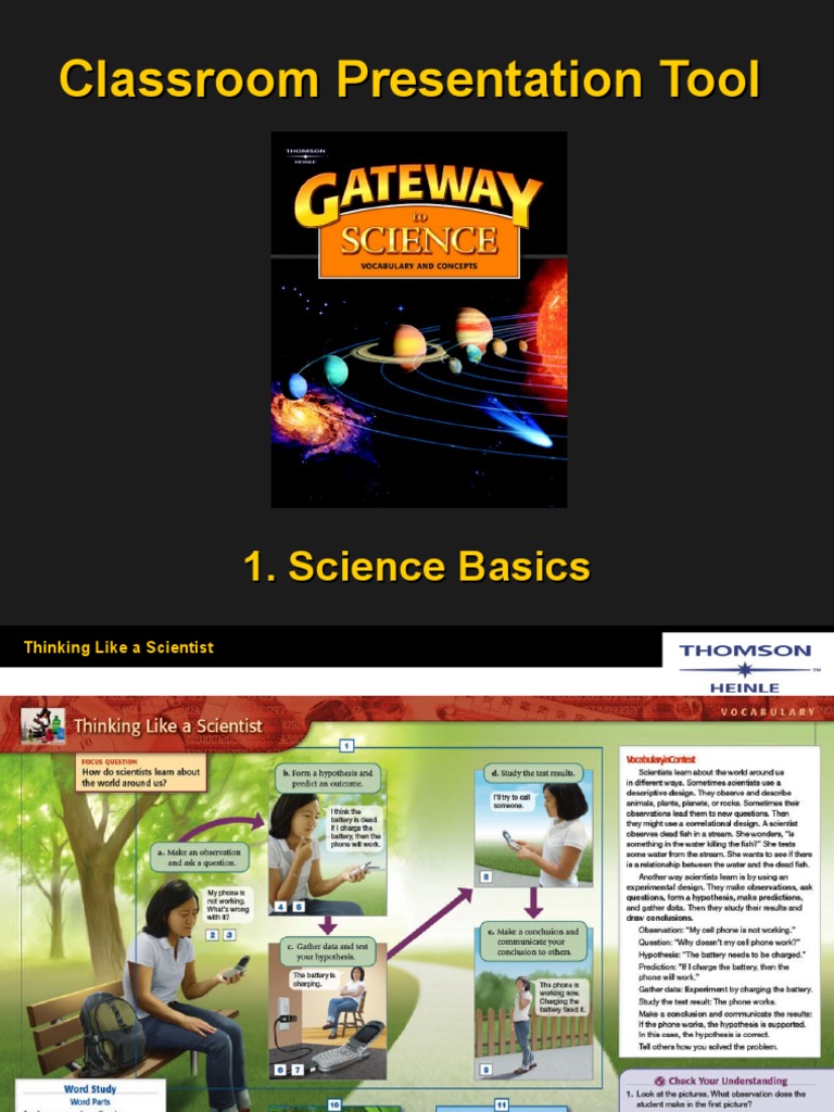 1. Science Basics | PDF | Organisms | Plants
