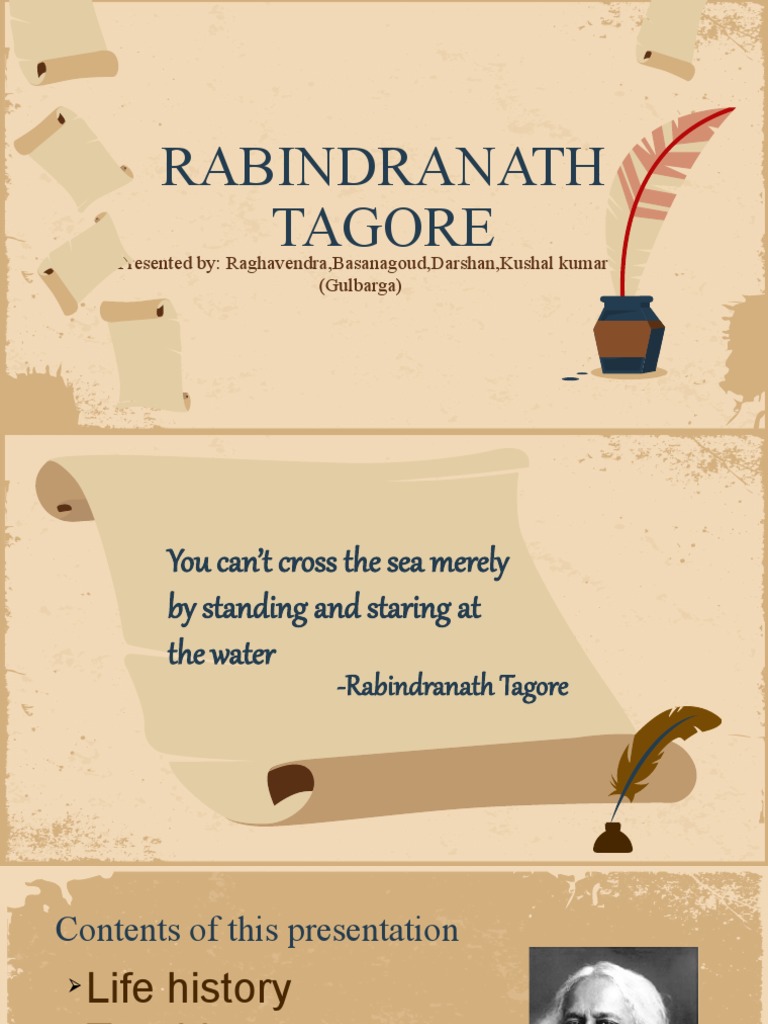 Rabindranath Tagore | PDF | Rabindranath Tagore