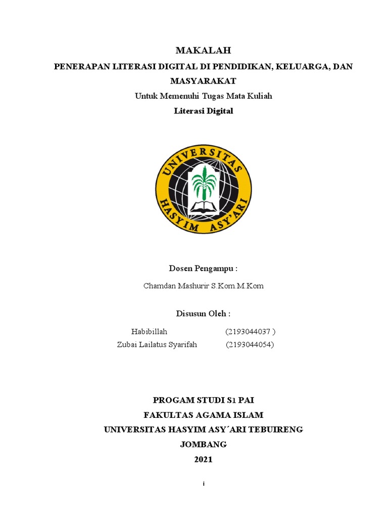 MAKALAH Literasi Digital | PDF