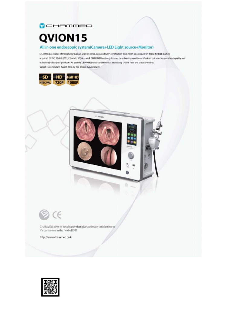 Brosure Chammed Endoscopy System, Qvon-19 | PDF
