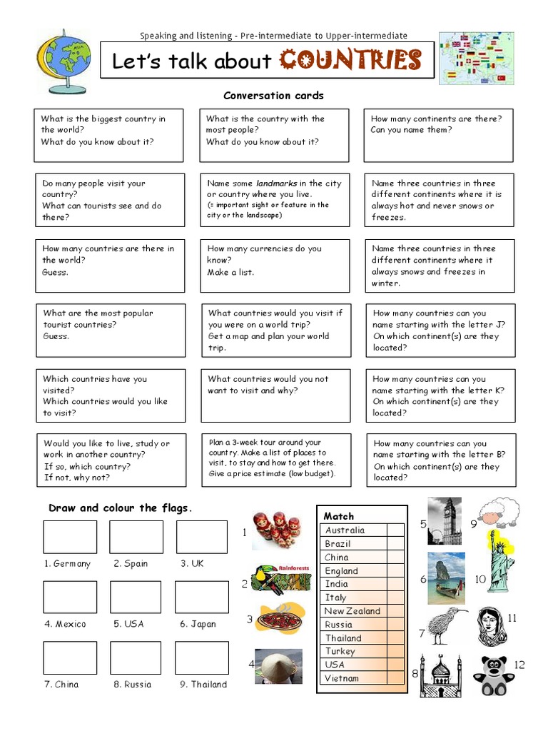 Conversation about countries | PDF | China | World Politics