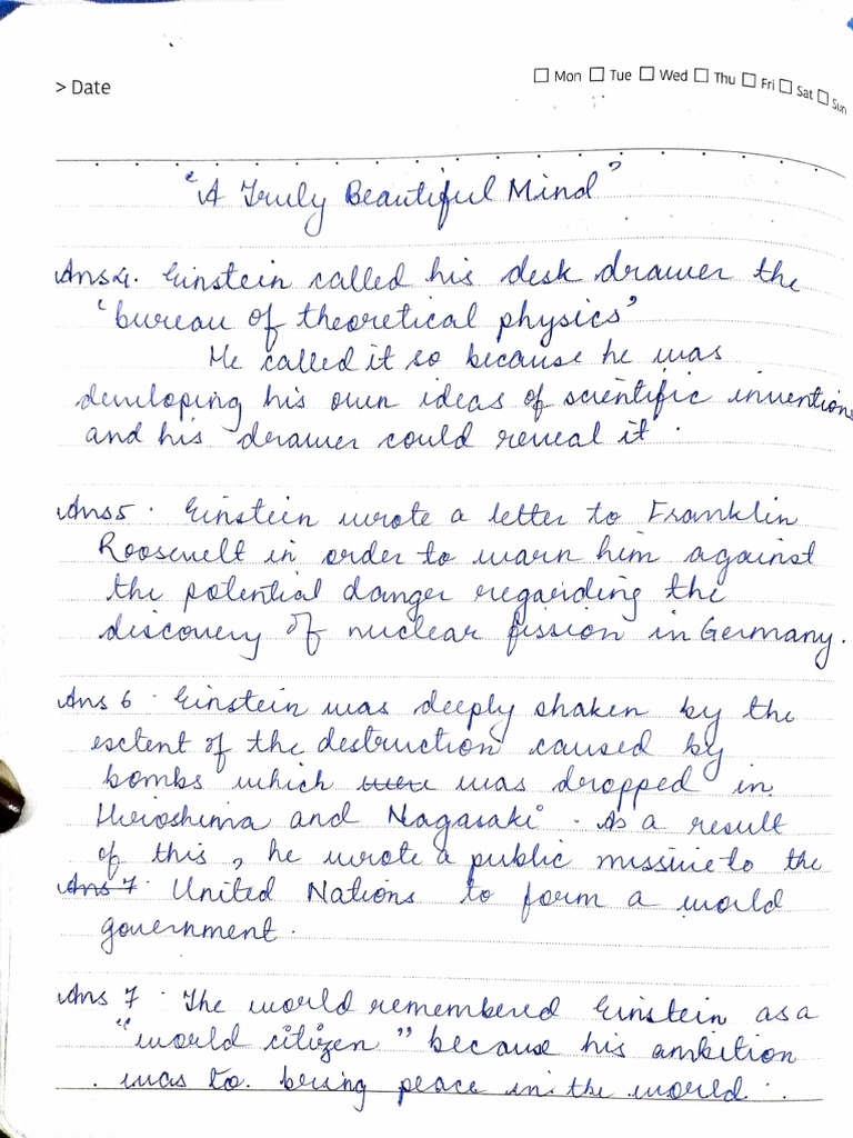 A Truly Beautiful Mind | PDF