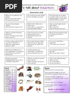 Clothes and Fashion Questionnaire | PDF | Questionnaire