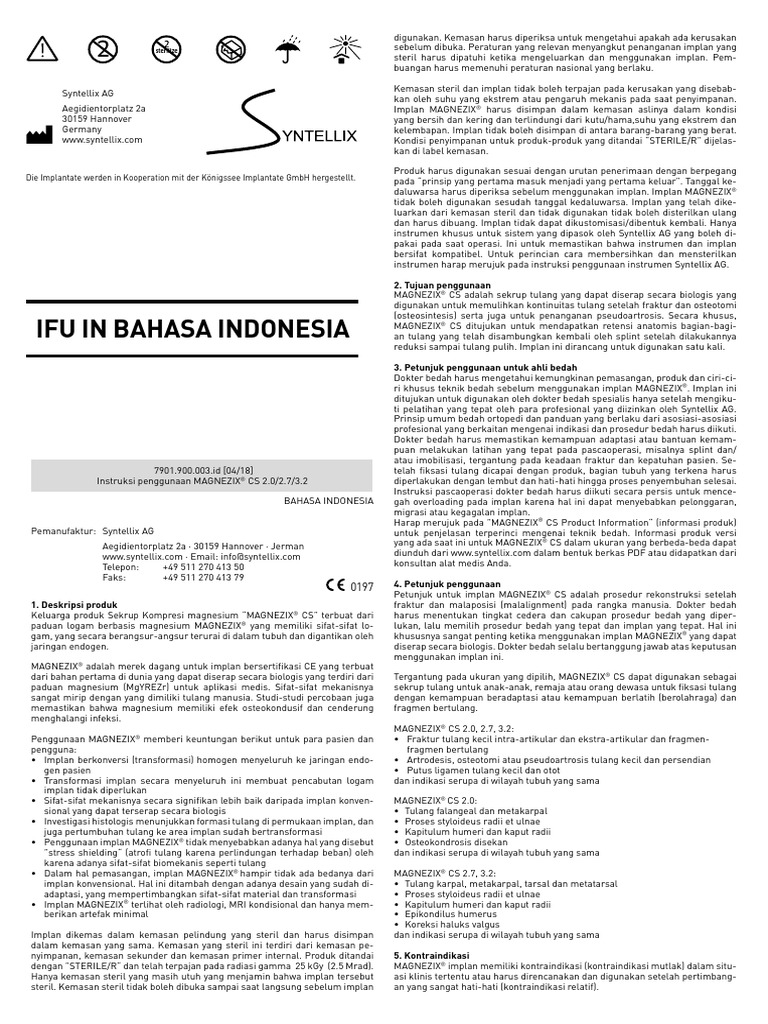 Syn Ifu CS A5 Ind Web | PDF