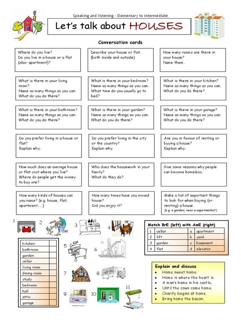 Conversation About Houses | PDF | Bedroom | Home