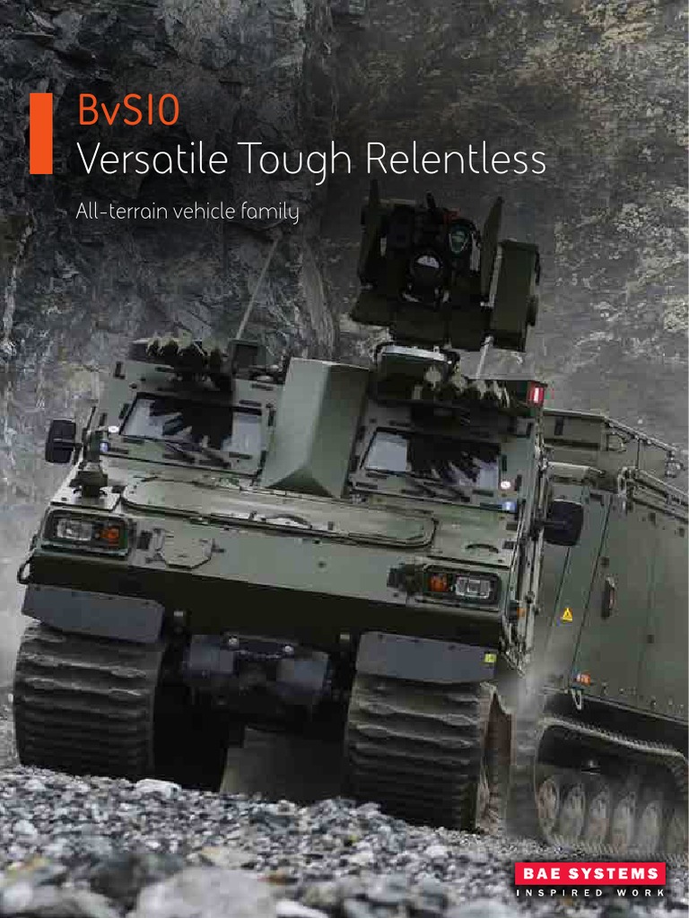 BvS10 Broschyr Low | PDF | Military Science | Transport